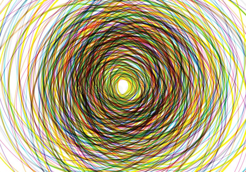 Color Chaos Lines Background Stock Illustration - Illustration of ...