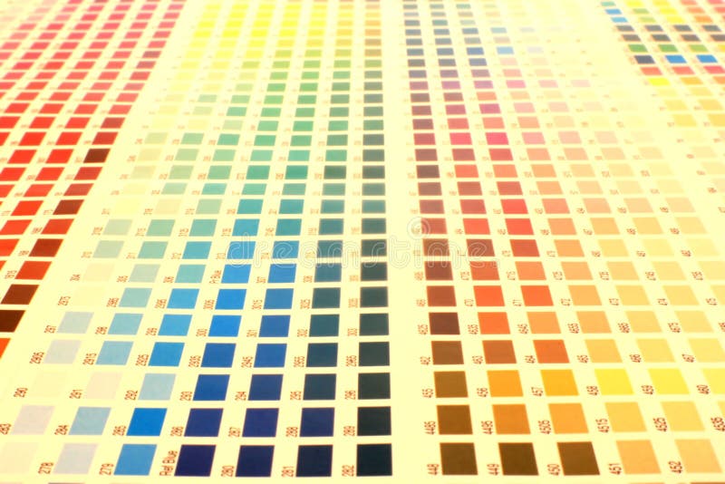 Color chart stock image. Image of cian, paint, green, options - 2410399