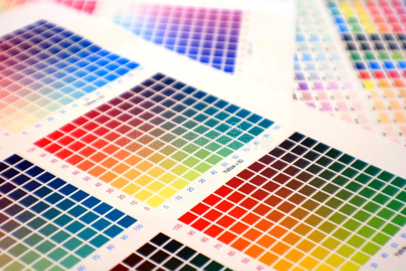 Color chart stock photo. Image of green, white, black - 2410408