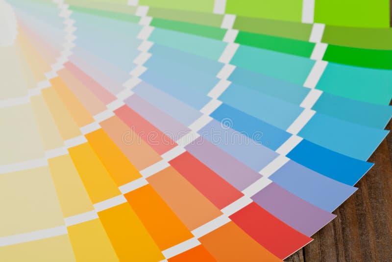 Color chart guide stock photo. Image of choice, design - 45025492