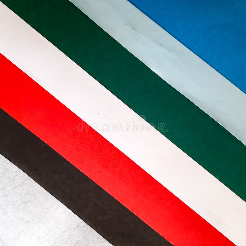 Color Charts Arranged Vertically To Use for Advertisements and ...