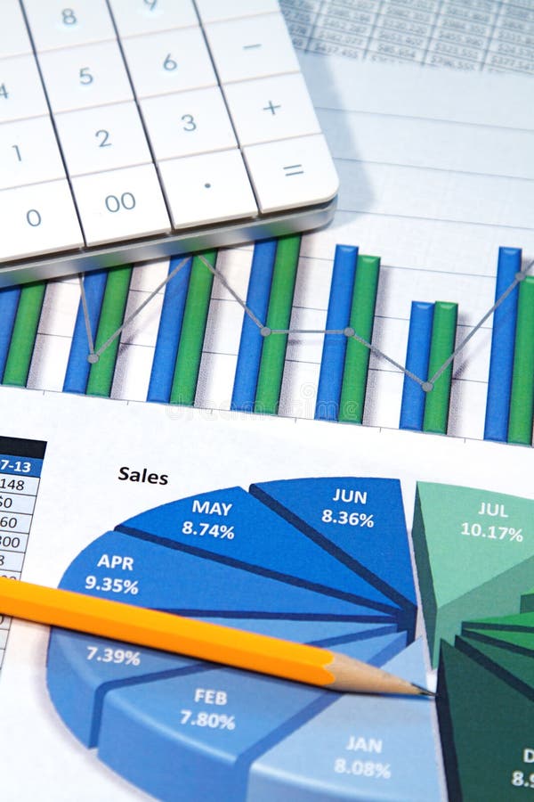 Color Charts stock photo. Image of investment, data, graph - 19886044