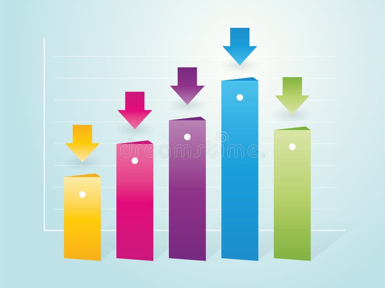 Simple Column Color Charts Stock Illustrations – 29 Simple Column Color ...