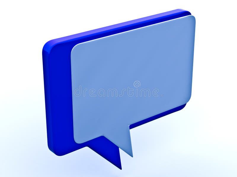 Color chat box stock illustration. Illustration of communication - 10954882