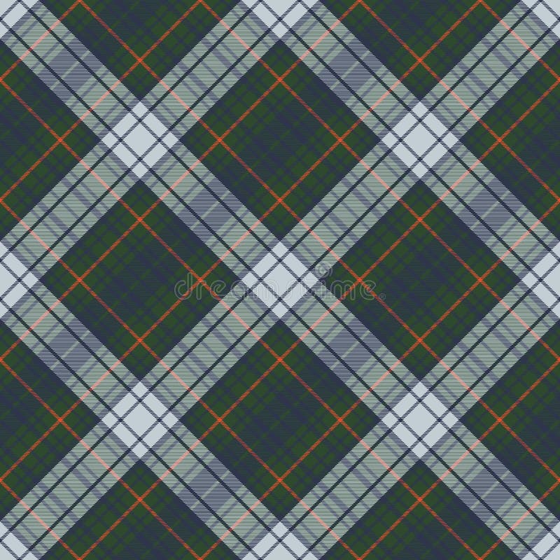 Color Check Plaid Diagonal Fabric Texture Stock Vector - Illustration ...