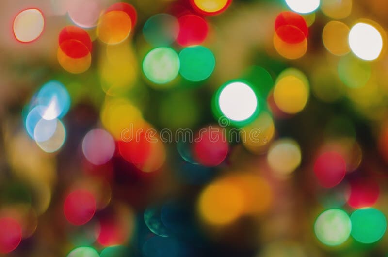 Color Christmas Lights Background Stock Photo - Image of sparkle ...