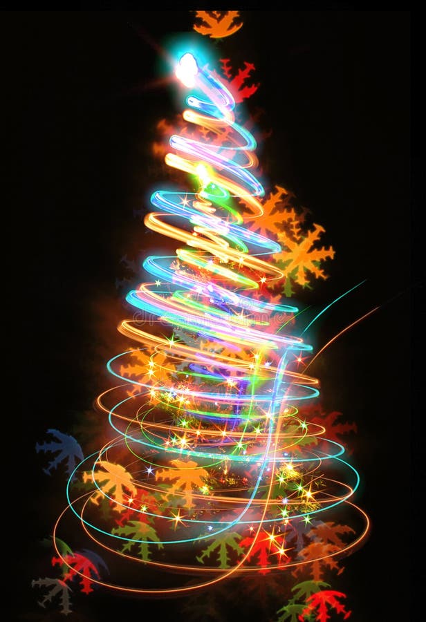 Color christmas tree stock image. Image of winter, sparkle - 102538385