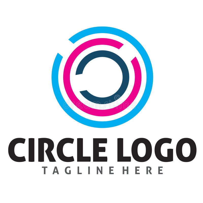 Color circle logo stock illustration. Illustration of creative - 88456839