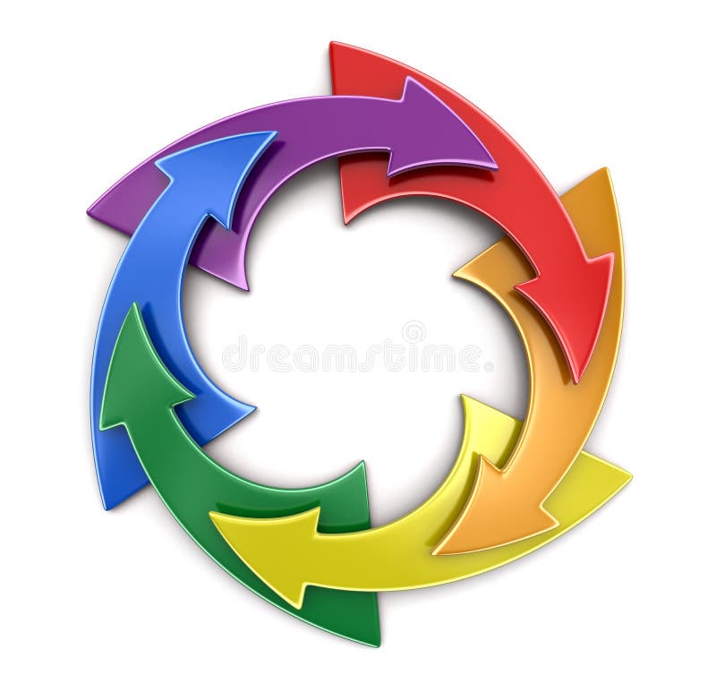 Color Circular Graph stock illustration. Illustration of lesbian - 82771608