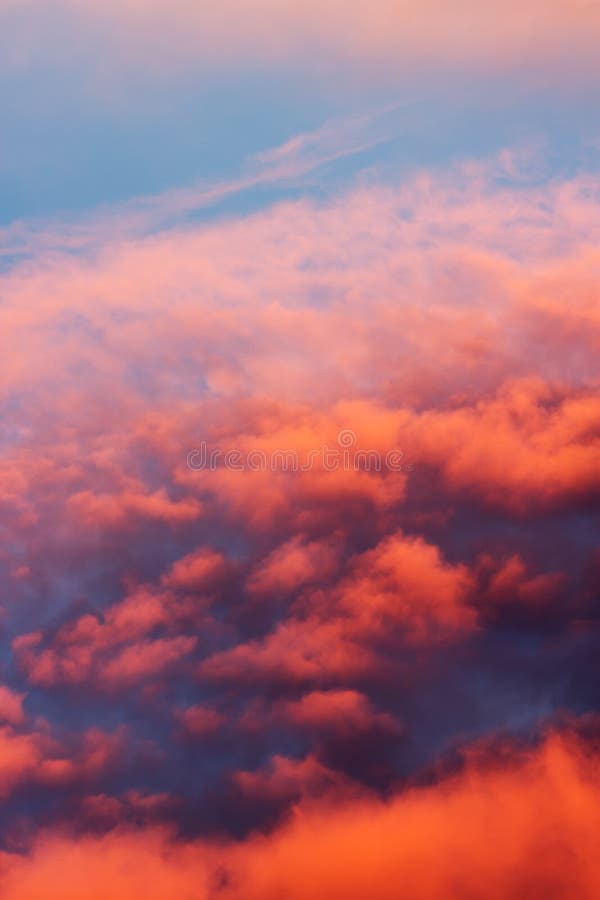 Color clouds stock image. Image of saturated, blue, texture - 43783947