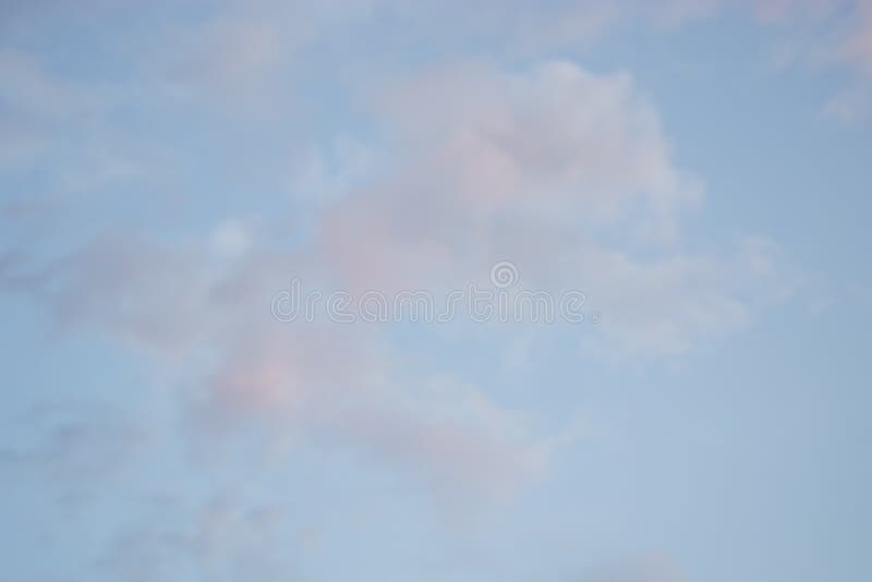 Color through Clouds in the Evening Sky. Stock Image - Image of fantasy ...