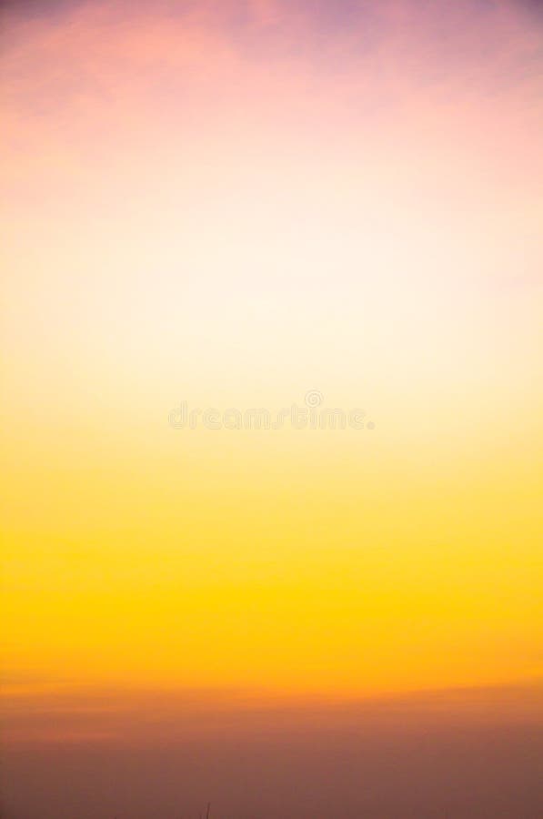 The Color of the Clouds and the Sky Stock Photo - Image of lekloei ...
