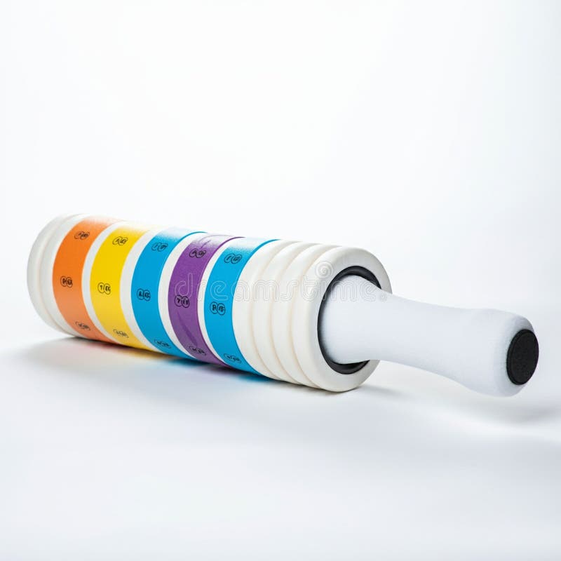 A Color-coded Modular Rotating Stick Featuring Segmented Sections ...