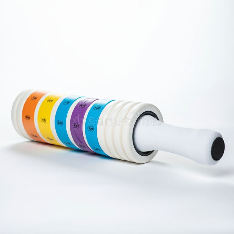 A Color-coded Modular Rotating Stick Featuring Segmented Sections ...