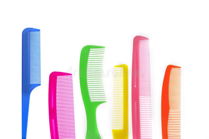 Color Combs stock photo. Image of hairstyle, options - 32459812