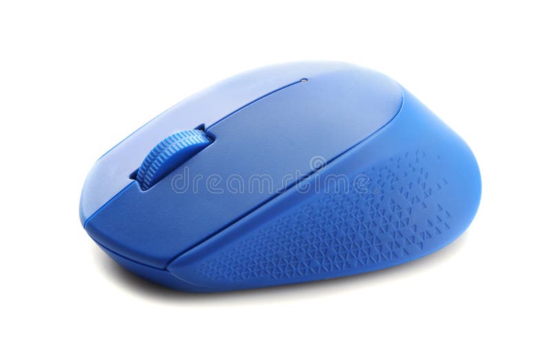Color Computer Mouse on White Background Stock Photo - Image of ...