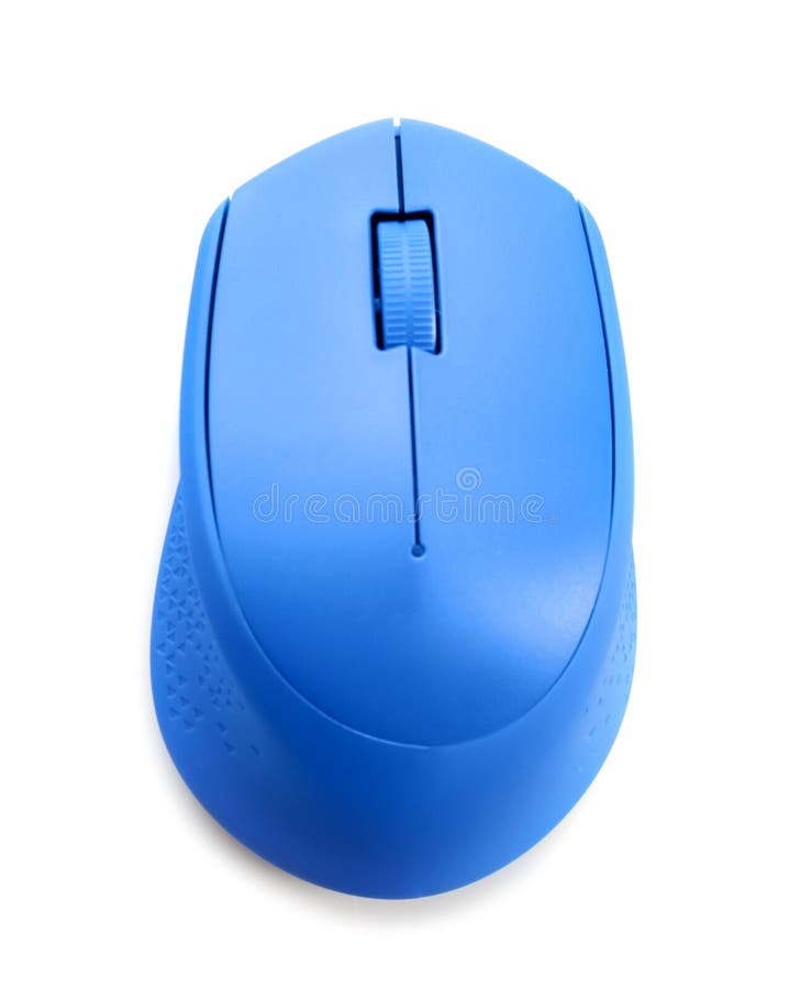 Color Computer Mouse on White Background Stock Photo - Image of ...