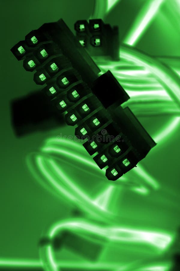 Computer Wires stock image. Image of electronics, electrical - 3938537