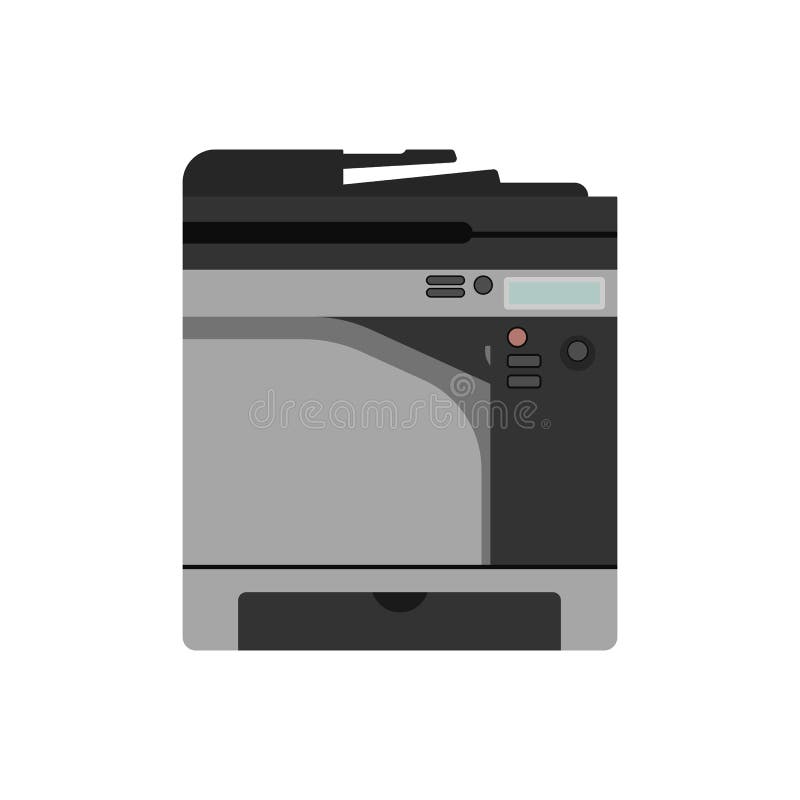 Printer stock vector. Illustration of collection, color - 59916634