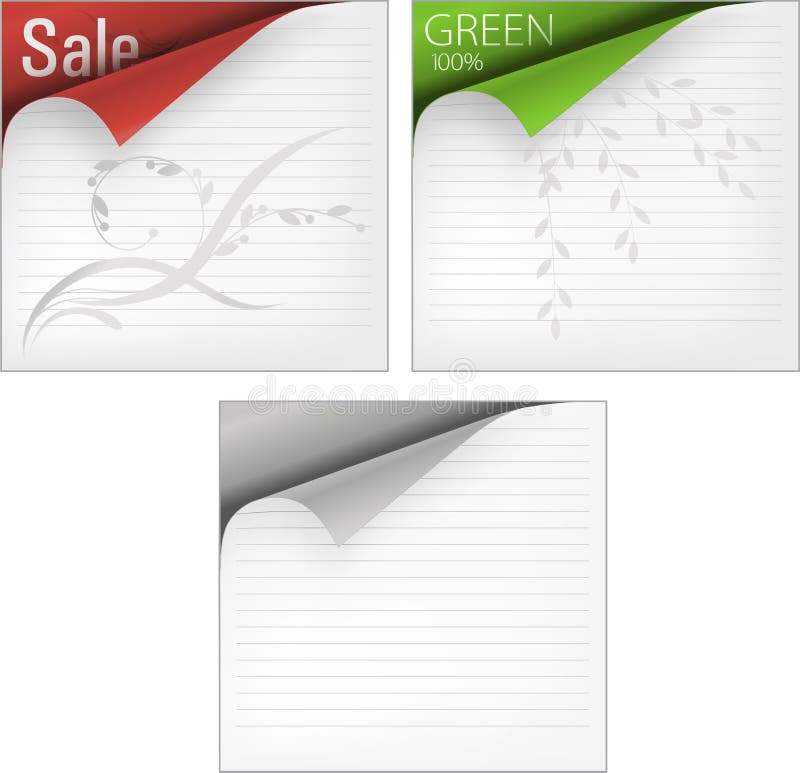 Color corners stock vector. Illustration of leaves, clear - 16911346