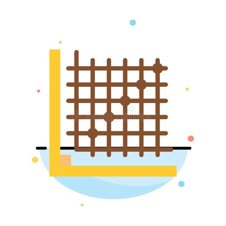 Color, Correction, Edit, Form, Grid Abstract Flat Color Icon Template ...