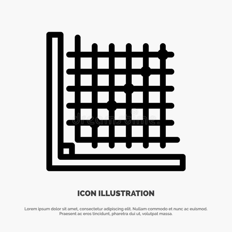 Color, Correction, Edit, Form, Grid Line Icon Vector Stock Vector ...