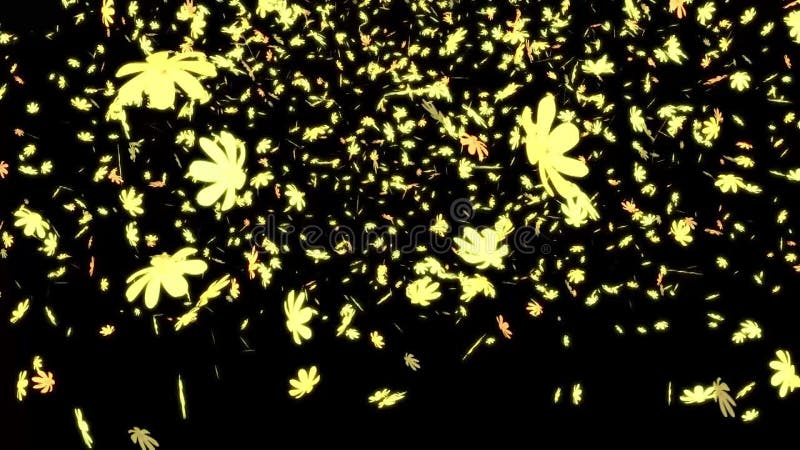 Color Cosmos Falling Particles Motion Graphics Stock Footage - Video of ...