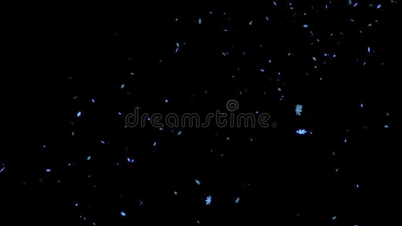 Color Cosmos Falling Particles Motion Graphics Stock Footage - Video of ...