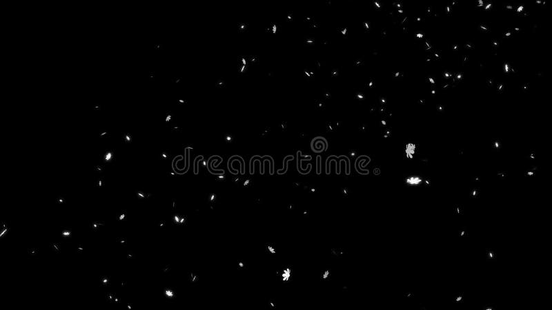 Color Cosmos Falling Particles Motion Graphics Stock Video - Video of ...