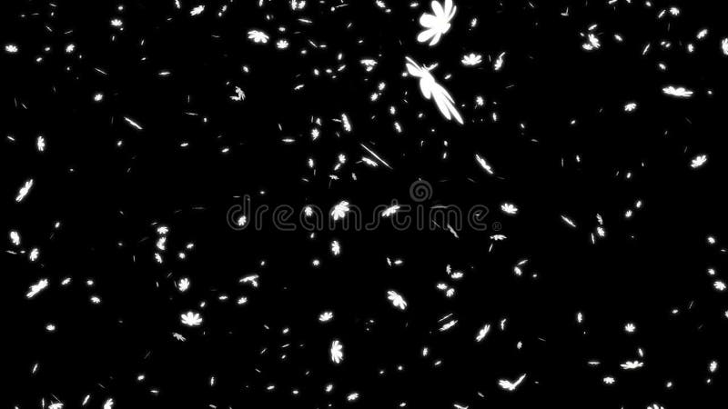 Color Cosmos Falling Particles Motion Graphics Stock Footage - Video of ...