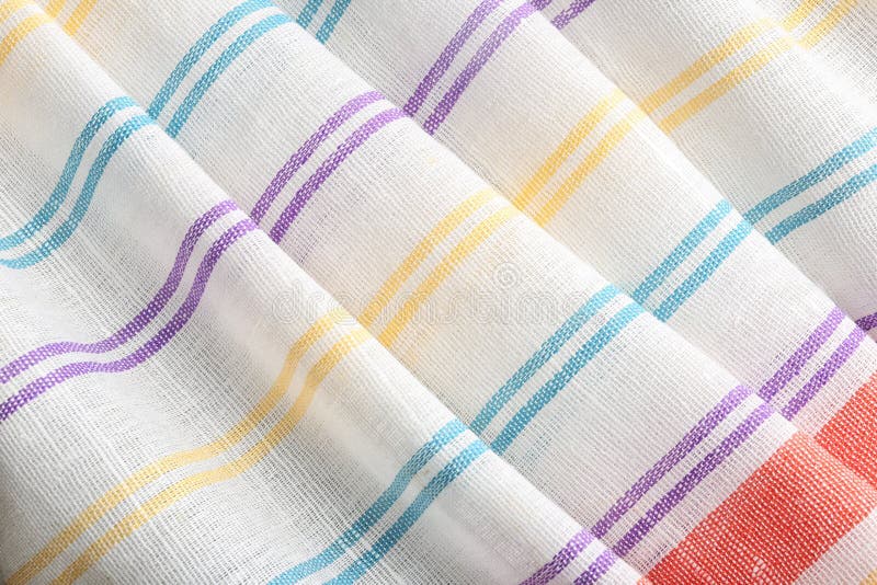 Color Cotton Surface with Pattern As Background. Stock Image - Image of ...