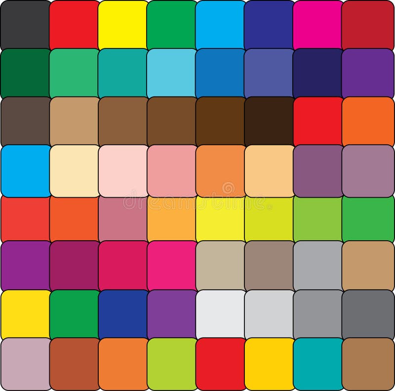 Color cube stock illustration. Illustration of business - 47001748