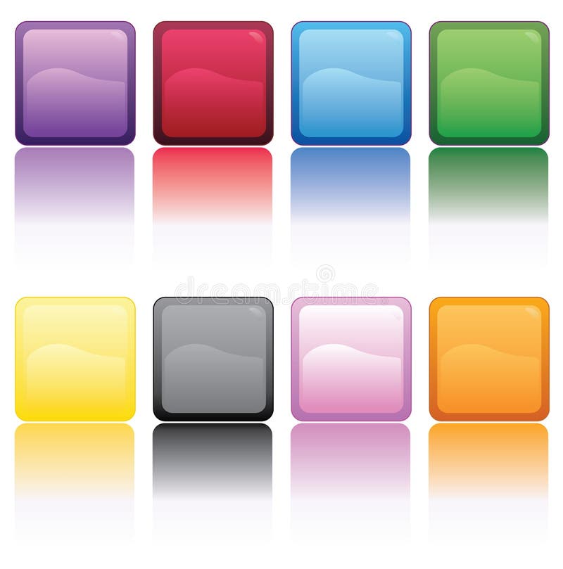 Color Cubes stock vector. Illustration of cute, transparent - 7472534