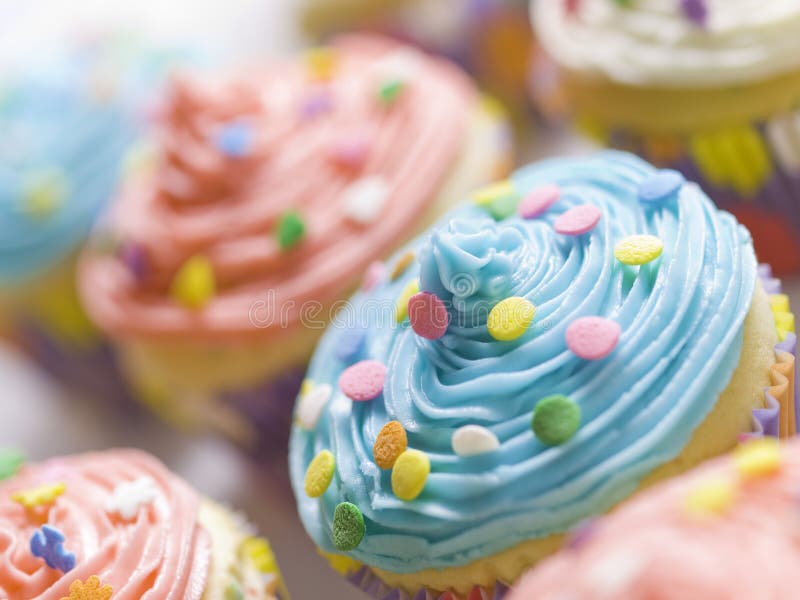 Color cupcake stock image. Image of birthday, black, celebration - 11470135