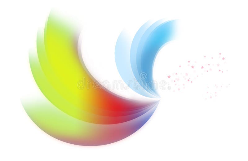 Color curves stock illustration. Illustration of abstract - 13592618