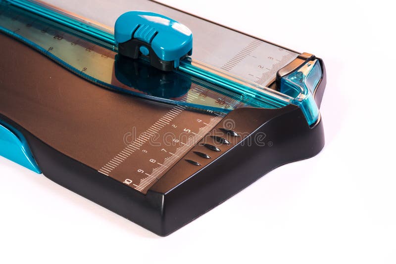 Color cutter paper stock image. Image of inches, blue - 53093239