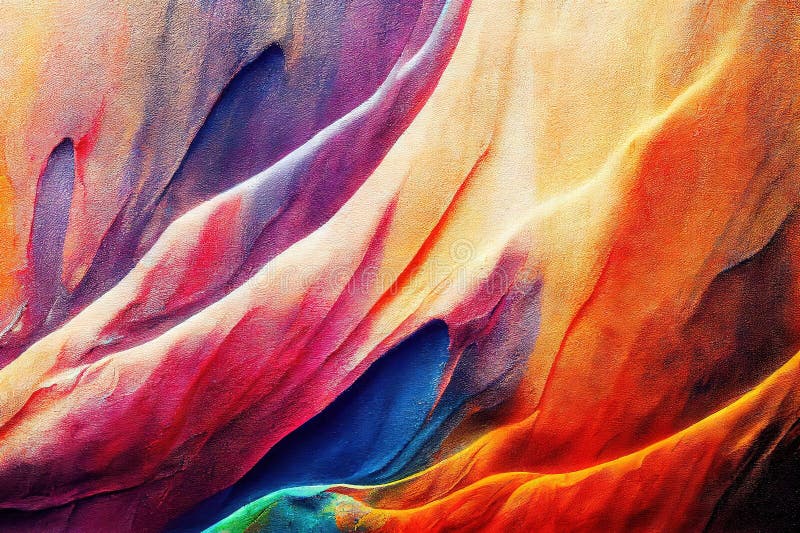 Color Cyphore 3D Wallpaper of Bright Dynamic Color Mixed Shapes ...