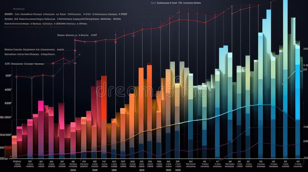 Color data chart stock illustration. Illustration of insights - 374027498