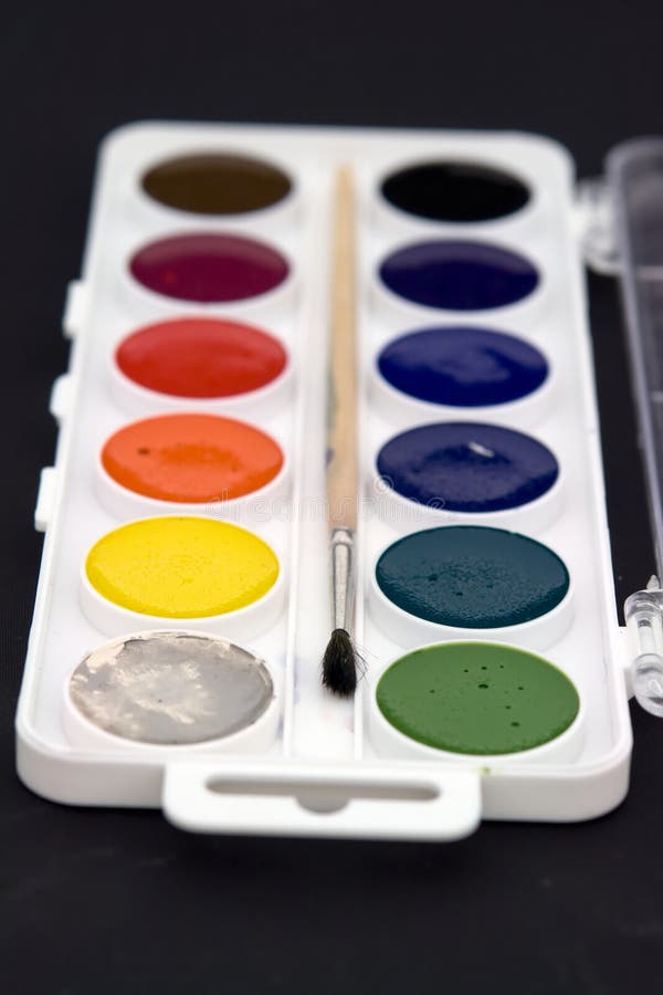 Color de agua imagen de archivo. Imagen de modelo, vibrante - 5284503