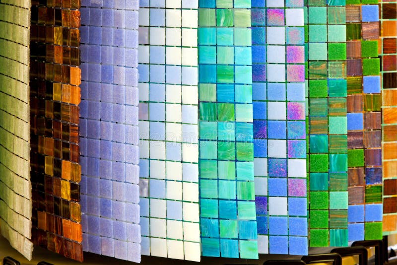 Color de los azulejos foto de archivo. Imagen de geométrico - 15618980