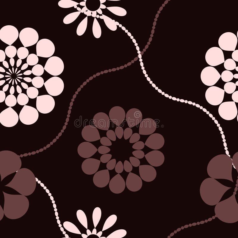 Color De Rosa Y Marrón Retros Ilustración del Vector - Ilustración de ...