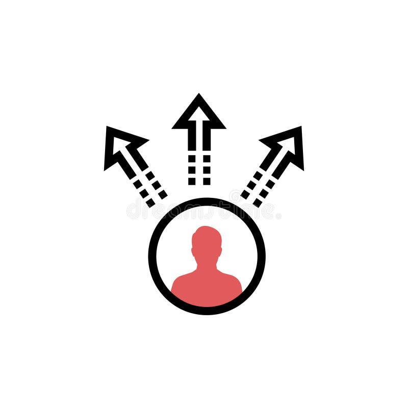 Decision Making Concept 2 Colored Icon. Simple Blue Element ...