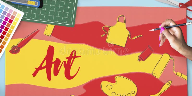 Color Design Creative Art Artwork Concept Stock Image - Image of ...