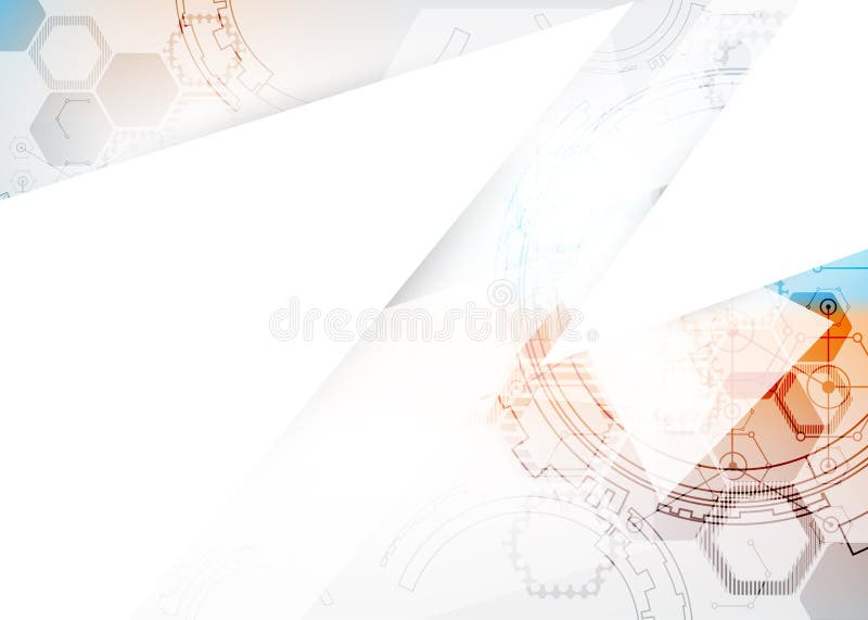 Color Design Layout. Abstract Technology Project Stock Vector ...