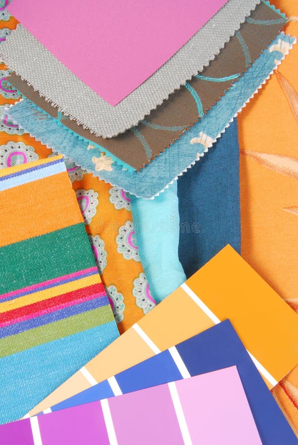 Color Design Selection for Interior Stock Image - Image of decoration ...
