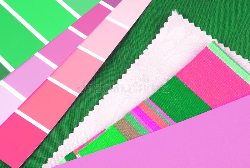 Color Design Trendy Selection for Interior Stock Photo - Image of color ...