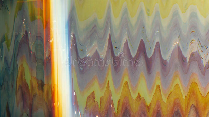 Color Distortion Analog Glitch Texture Artifacts Stock Illustration ...