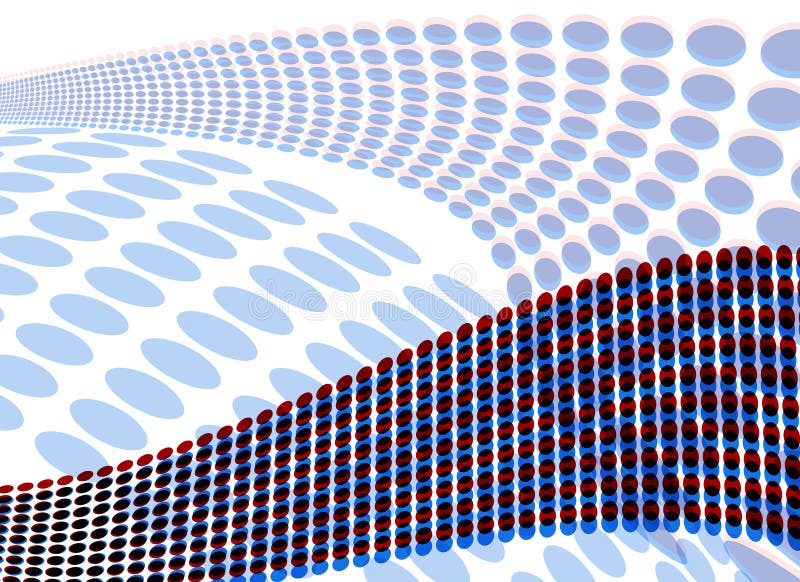 Color Dot Line Curve Abstract Background Stock Vector - Illustration of ...