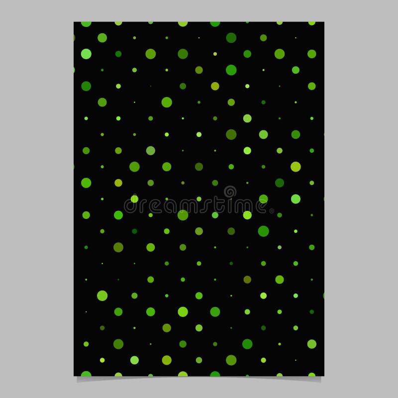 Color Dot Pattern Poster Template - Vector Stationery Background Stock ...