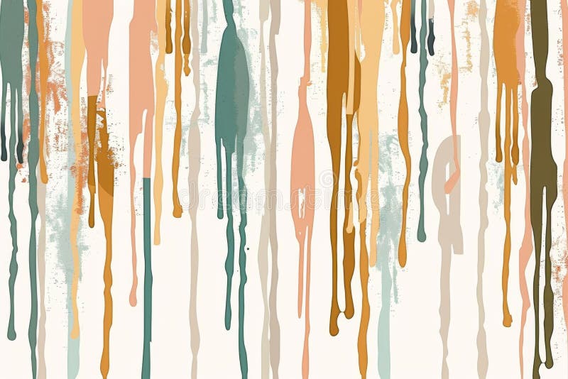 Color Drip Simple Seamless Pattern Stock Illustration - Illustration of ...